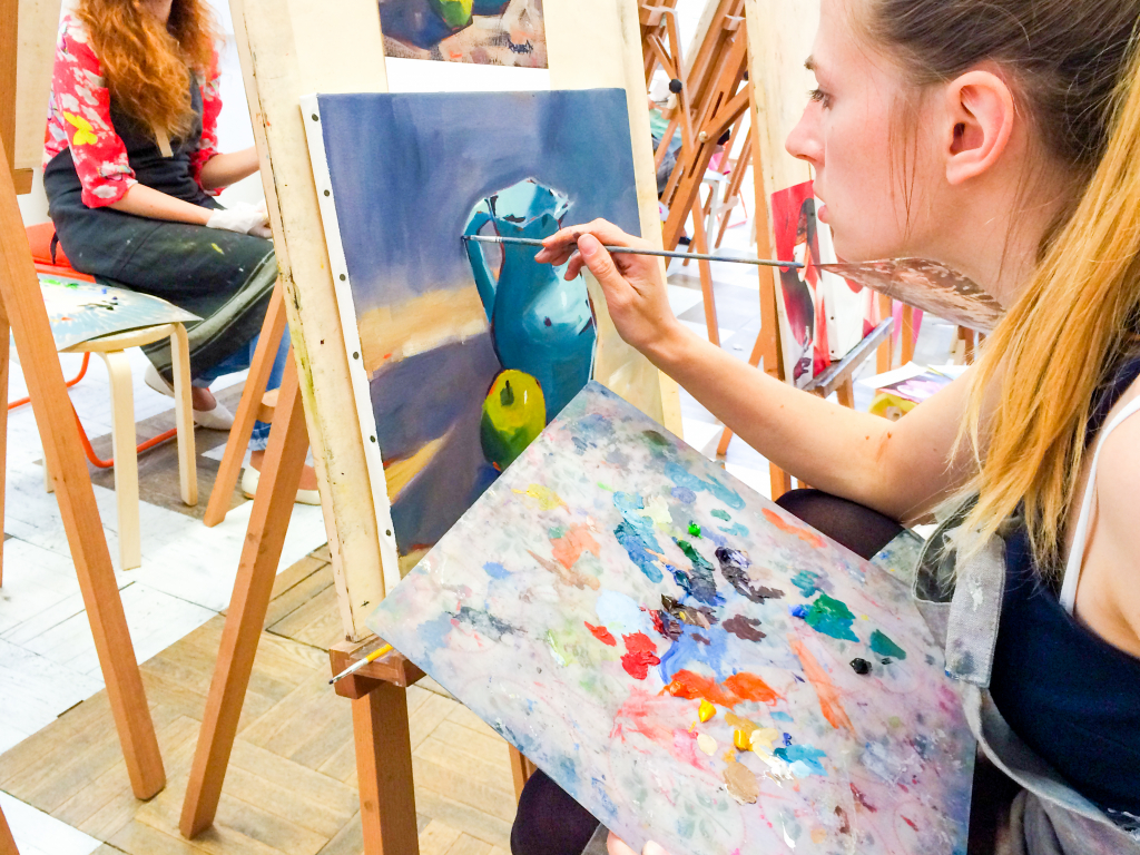 Oil painting course for Beginners in English | Draw Planet studios